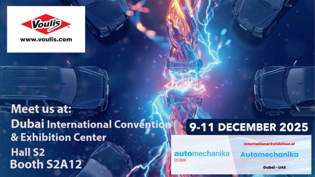VOULIS' PARTICIPATION IN AUTOMECHANICA DUBAI, 9-11 DECEMBER 2025